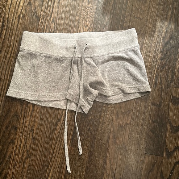 Hard Tail | Bottoms | Hard Tails Teen Girl Large Gray Terry Shorts ...